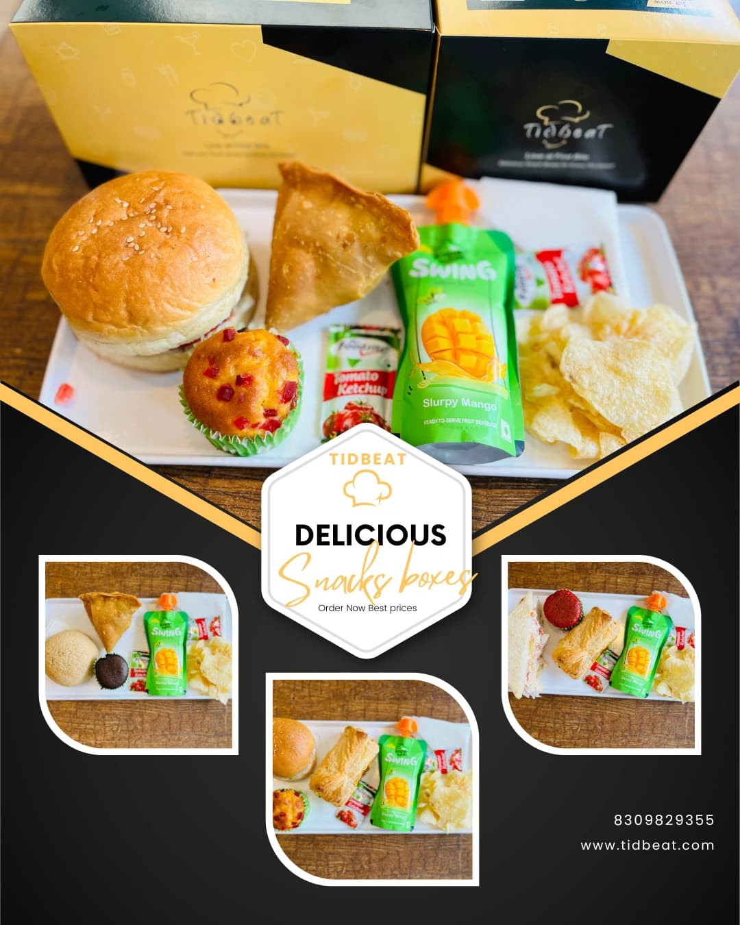 Order Snack Boxes Online | Tidbeat - Hyderabad, Bengaluru, Pune & More